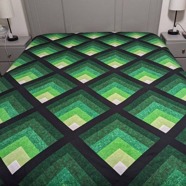 Gelato Bargello, Quilt Pattern by Quilter's Clinic, Two Fabric Quilt - Etsy