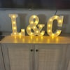 Wedding Marquee Lights | Light up Names | Wedding Lights Decor | 12 ...