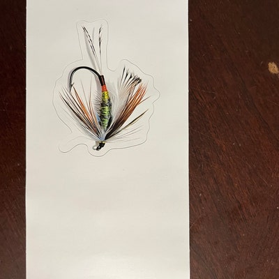 Cutthroat Cowboy Fly Fishing Sticker Decal Waterproof Vinyl Great Fly Fishing Gift for Men ...