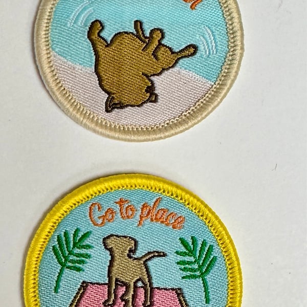 Dog Scout Merit Badge Bundle | Iron-on Patches for Jackets & Bandanas ...