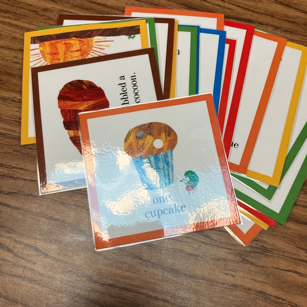 Very Hungry Caterpillar - Food Tags - Food Labels - Birthday Party ...