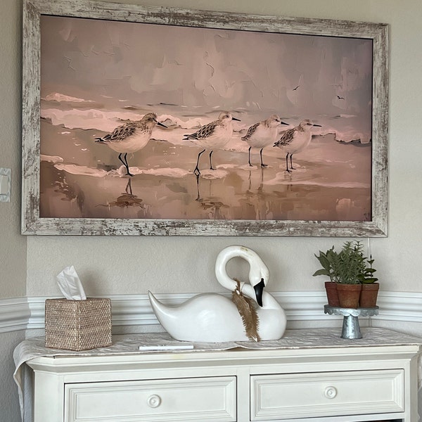 Frame Tv Summer Art | Coastal Instant Digital Download Beach Painting ...