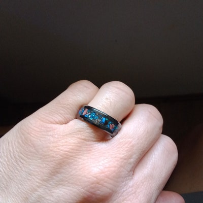 Gold Meteorite Ring Meteorite Ring 24K Gold Meteor Ring - Etsy Canada