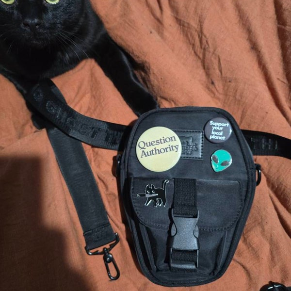 Coffin Crossbody | Streetwear | Fanny Pack | Over the Shoulder Bag - Etsy