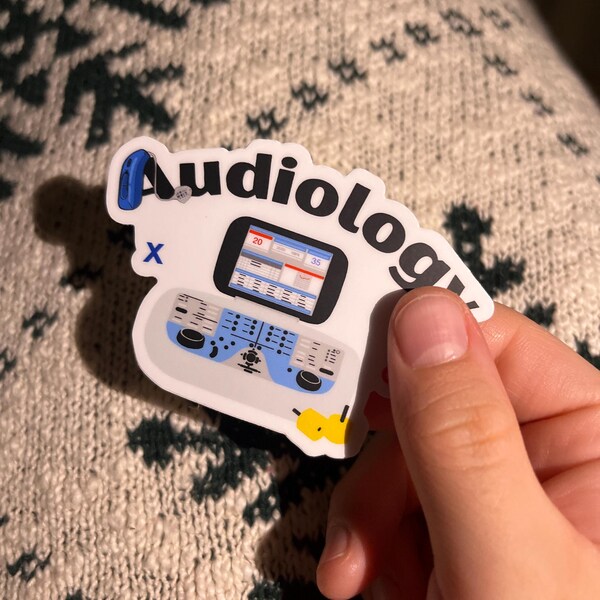 Audiology Sticker - Etsy