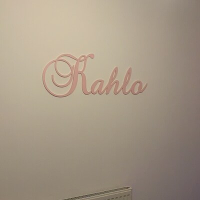 Wall Name Wooden Name Kids Wall Letters Children's Name - Etsy