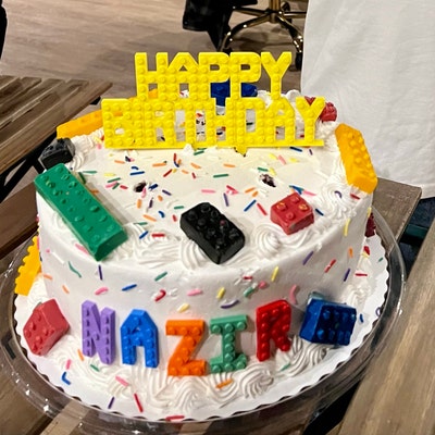 Brick Birthday Card Greeting Card for Boys Kids Girls Master Builder ...