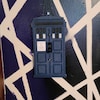Police Box Windows 3d Printed Blue and White 7.25x9.5 - Etsy