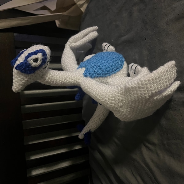 Lugia • Crochet Pattern • Amigurumi PDF File (GERMAN and ENGLISH) Incl ...