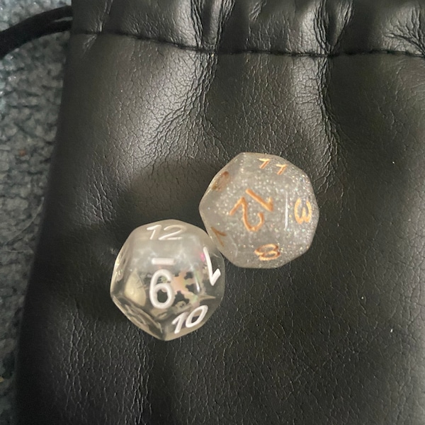 Loose Individual Polyhedral Dice, Random Mystery Individual D4, D6, D8 ...