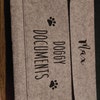 Personalised Pet Document Folder-dog Documents Folder,pet Information ...