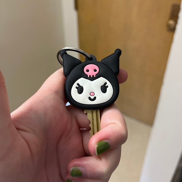 Anime Kawaii PVC Cat/bunny/chicken/bear Key Covers,key Cap Cover,kawaii ...