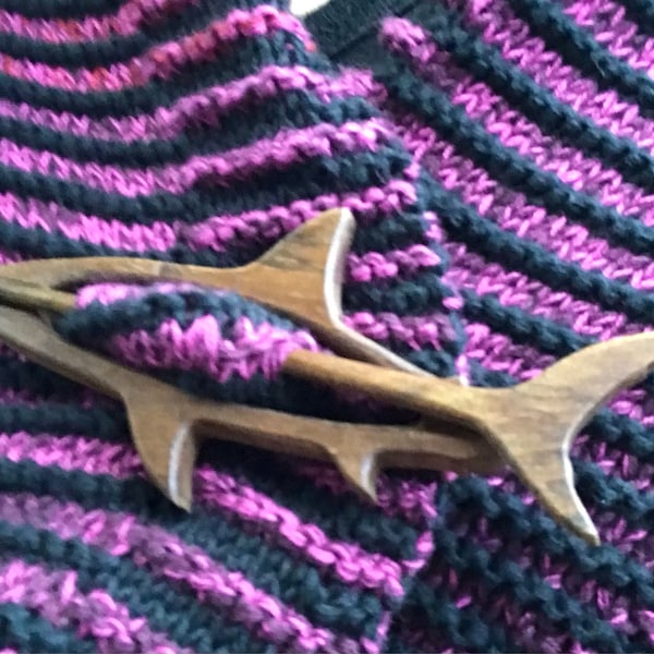 Custom Wooden Shawl Pin, Animals, Girl Gift,eco Friendly Accessory ...