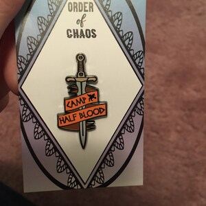 Enamel Pin Percy Jackson Inspired - Etsy