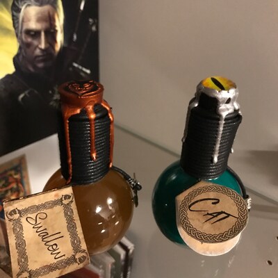 Swallow Healing Potion the Witcher Geralt Yennefer Ciri - Etsy