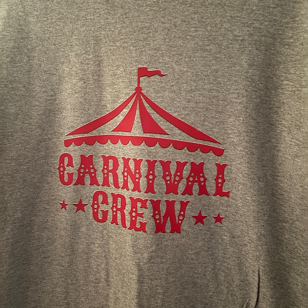 Carnival Crew SVG: Circus Birthday Shirt Design (digital Download) - Etsy