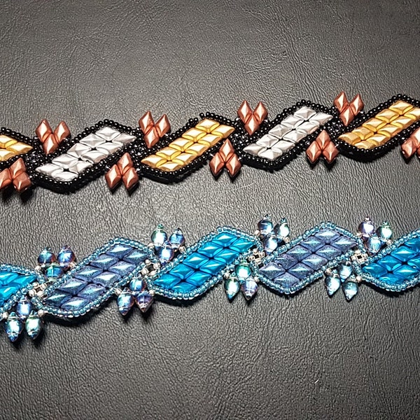 Celtic Rope Bracelet Peyote Pattern - Digital Download - Etsy