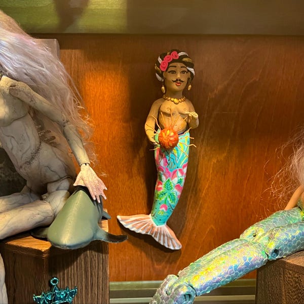 Adrián Xuana Oaxaca Wood Carving Pair Bird Keychain Figurine Mexican ...