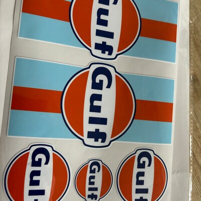 4x Oil Sticker Set Retro Motor Oil Decals, Car, PC, Laptop Stickers ...