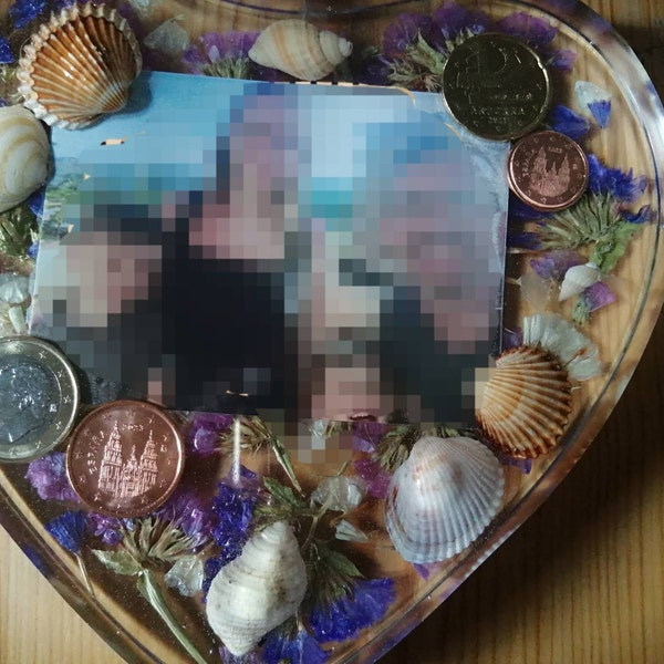 Resin Baby Keepsake, Baby Detail Frame, Umbilical Ornament, New Baby ...