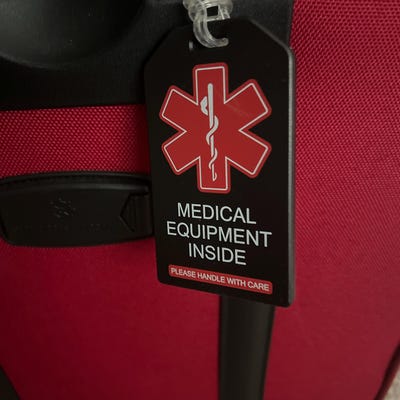 Red PARAMEDIC Badge Buddy Free Shipping Badge Buddies for Paramedics ...