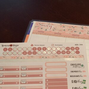 Budget Deco Stickers Decorative Planner Stickers - Etsy