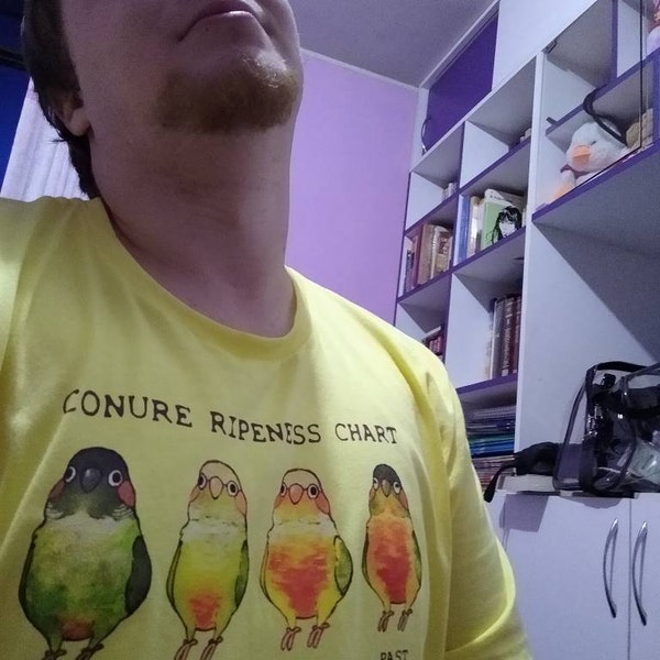 Conure Ripeness Chart T-shirt - Etsy