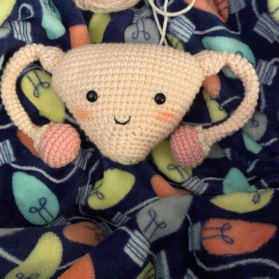 Anatomical Uterus Crochet Pattern PATTERN ONLY Instant DOWNLOAD ...