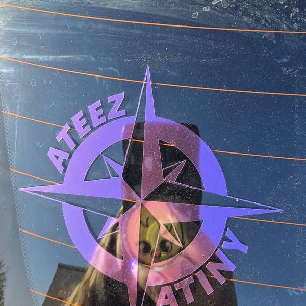 Ateez, Atiny, Ateez Decal, Atiny Decal, Ateez Car Decal, Kpop Decal ...