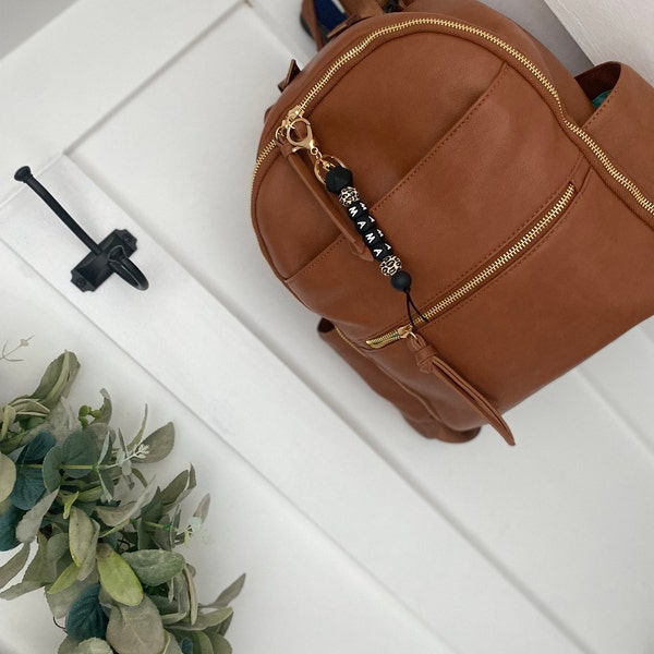 Music Notes Trio Wristlet Keychain Stretchy Bracelet & Tassel Silicone ...