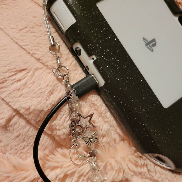 Pearly Crosses Phone Strap Keychain Charm Journal Cute Girly Kawaii ...