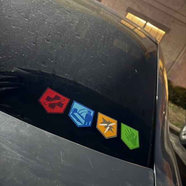 Zombies Perk Stickers - Etsy