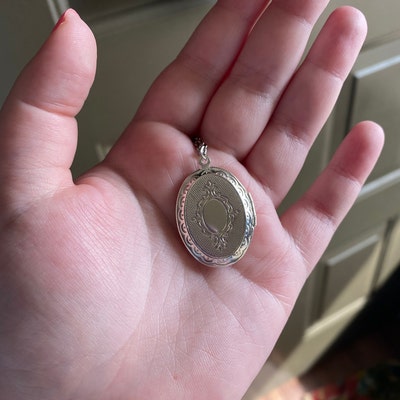 Custom Hand-painted Lovers Eye Locket Pendant Necklace - Etsy