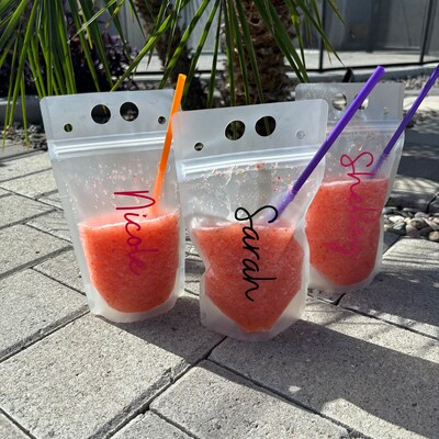 Custom Drink Pouches Adult Juice Pouches Personalized Drink Pouches ...