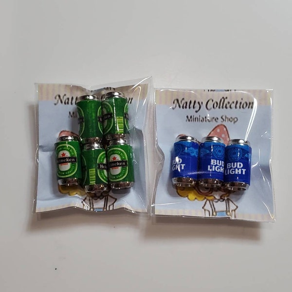 Miniature Beer,miniature Beer Cans, Miniature Alcohol, Miniature Cans ...