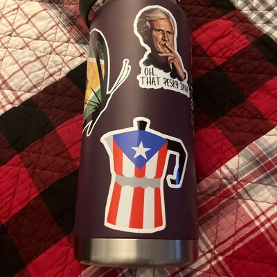 Dominican Flag Greca Sticker Dominican Flag Cafetera Decal Dominican ...