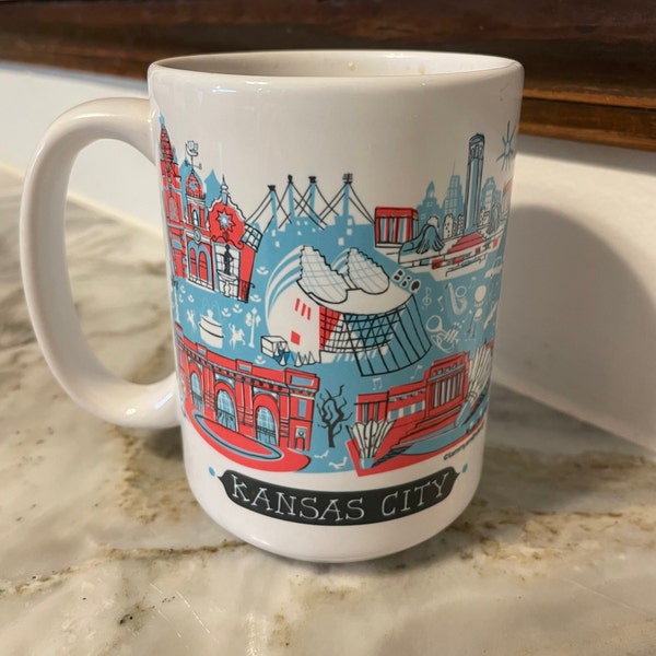 Manhattan KS Mug-city Mug-coffee-tea-kitchen-custom Mug Gift ...