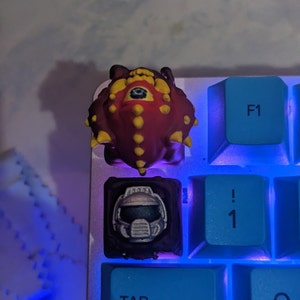 Bender Artisan Keycap Silver Bender Resin Keycap Echo Dot 4th and 5th ...