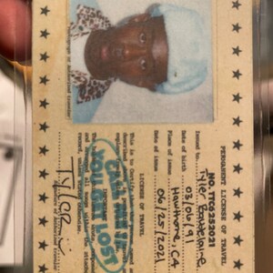 Tyler the Creator Call Me If You Get Lost Id Double Sided Laminated ...