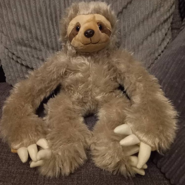 Speedy the Sloth 16” Weighted Cuddly Plush Toy Heat Pad Autism ADHD ...