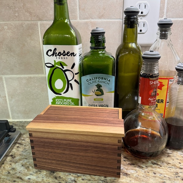 Wood Salt Cellar, Salt Pig, Pinch Pot, Pinch Bowl, Includes ...