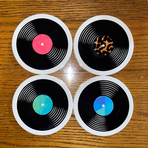 Vinyl Record SVG, Layered Vintage Record Silhouette Cut File, Music ...