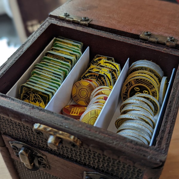 Credit/advance Set. Netrunner Compatible Fan-made (cyberpunk / Techy ...