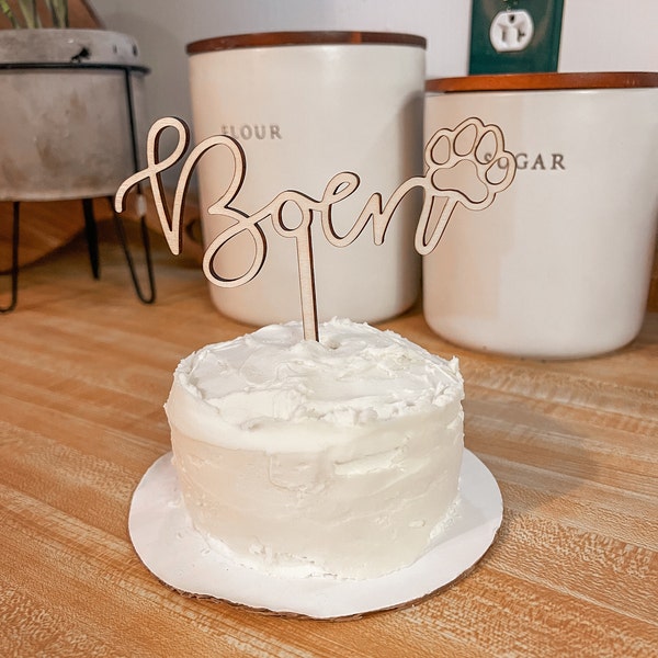 Round Cake Topper SVG | Glowforge Cake Topper Svg | Cake Topper Svg ...