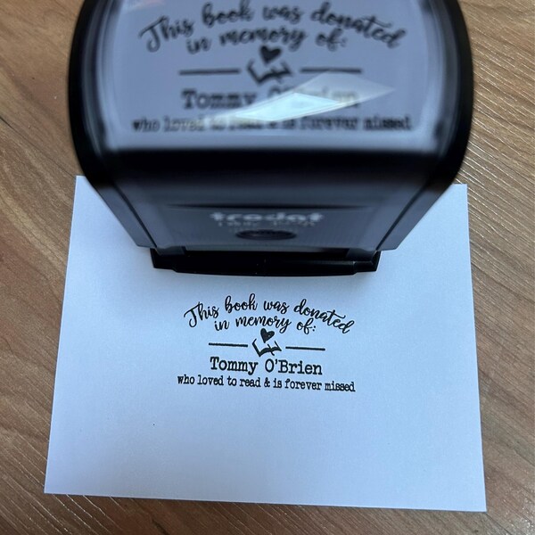 Large Custom Stamp Custom Logo Rubber Stamp Oversized Custom Stamp ...