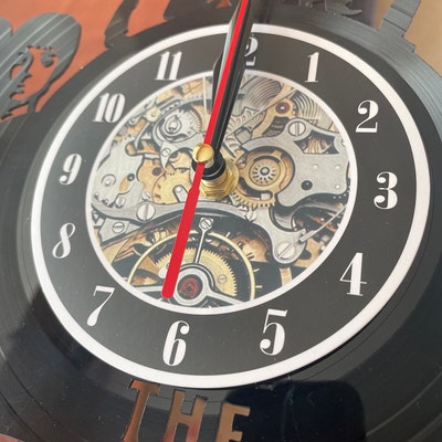 Mechanical Motorcycle Vinyl Record Clock With Bright LED - Etsy UK