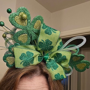 St Patricks Day Headpiece - Etsy
