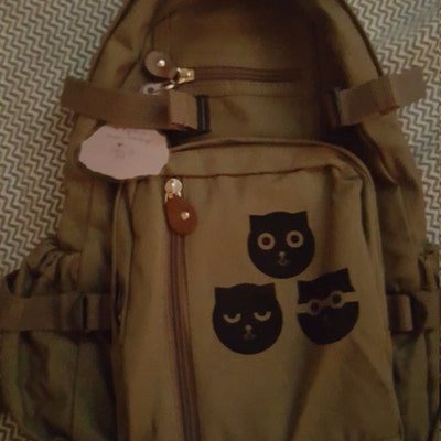 Backpack Canvas Backpack Kids Backpack Small Backpack - Etsy