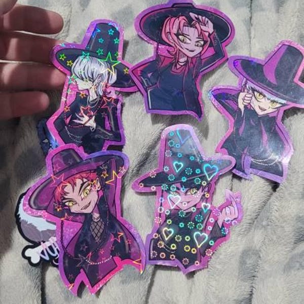 Genshin Impact 6.0 Varka and Flins Stickers - Etsy