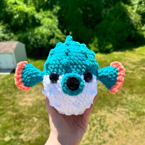 Penelope Puffer Fish CROCHET PATTERN, Amigurumi Crochet Pattern, PDF - Etsy